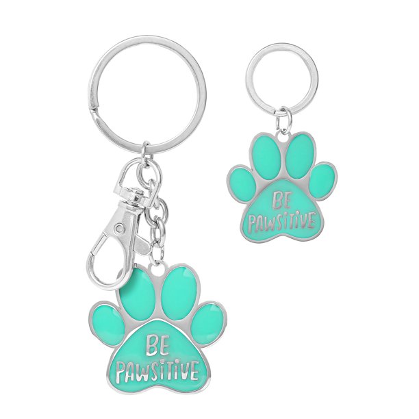 Connections from Hallmark Stainless Steel Pet Be Pawsitive Tag and ...