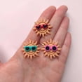 5-piece set of sunglasses soft clay earrings mold DIY jewelry pendant ...