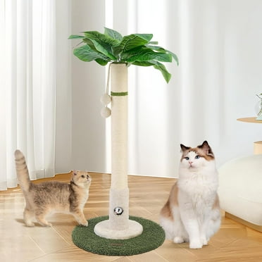 WskLinft Cat Scratching Post Pet Toy Sturdy Vertical Christmas Tree ...