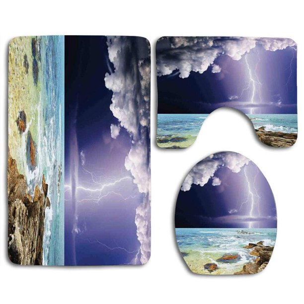 XDDJA Summer Storm Beginning Lightning Illumination Climate Landscape ...