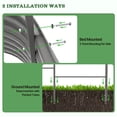 Tramull Trellis System, Garden Arch Trellis for Raised Garden Beds ...
