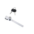 Pack of 2 Chrome Keyed Alike Showcase Door Lock, Sliding Glass Door ...