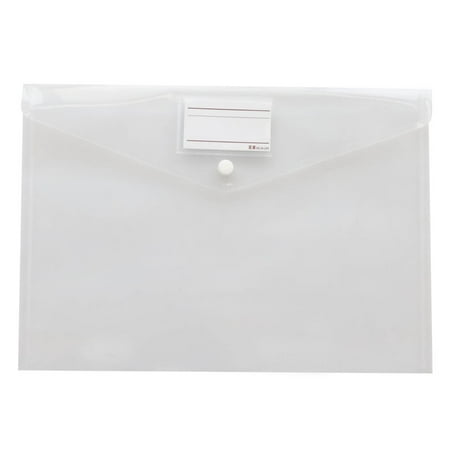 FanShow 10x A4 Document Holder Pouch - Transparent Pocket A4 Documents ...