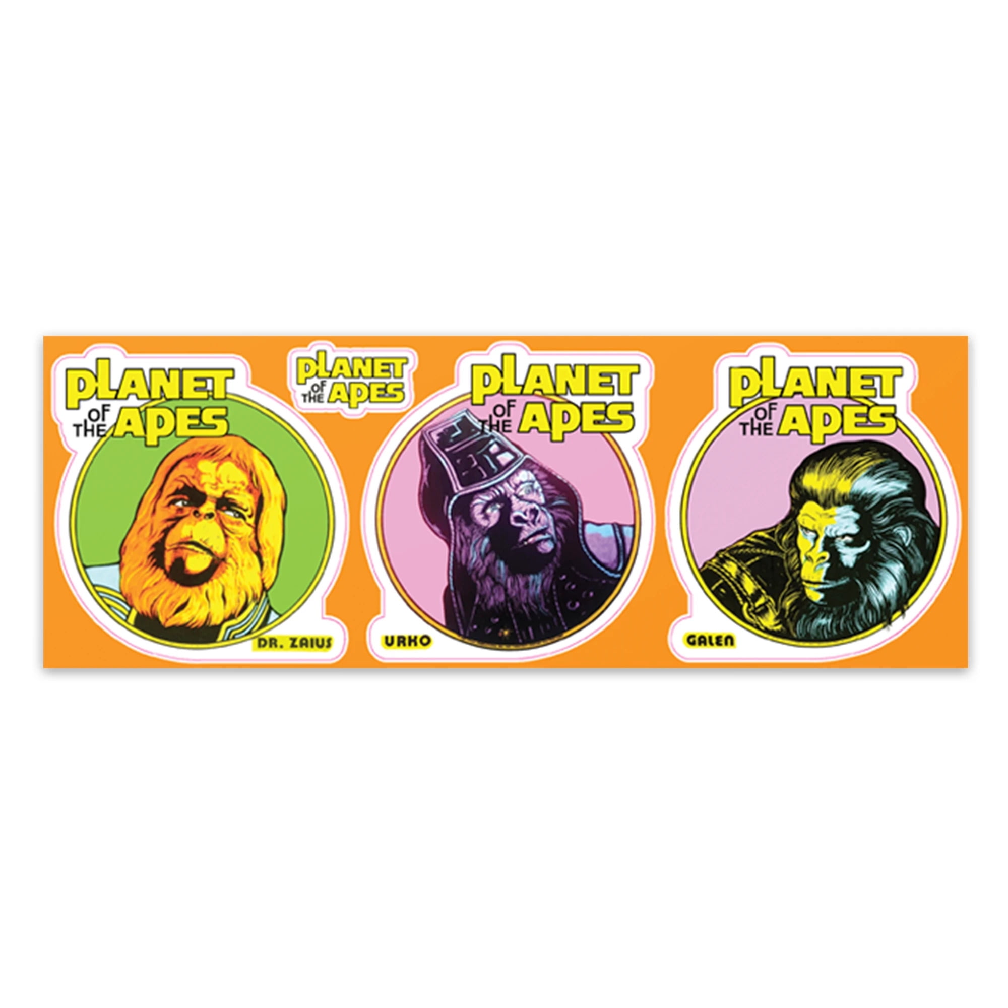 Apes Iron-On Style Sticker Sheet - Walmart.com