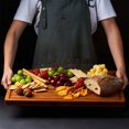 Cutting Board for Kitchen,Thick Bamboo Wood Butcher Chopping Block ...
