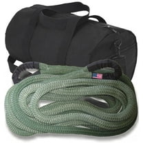 (4x4 RECOVERY) U.S. made "SAFETY BLUE" Safe-T-Line® Kinetic Snatch ROPE ...
