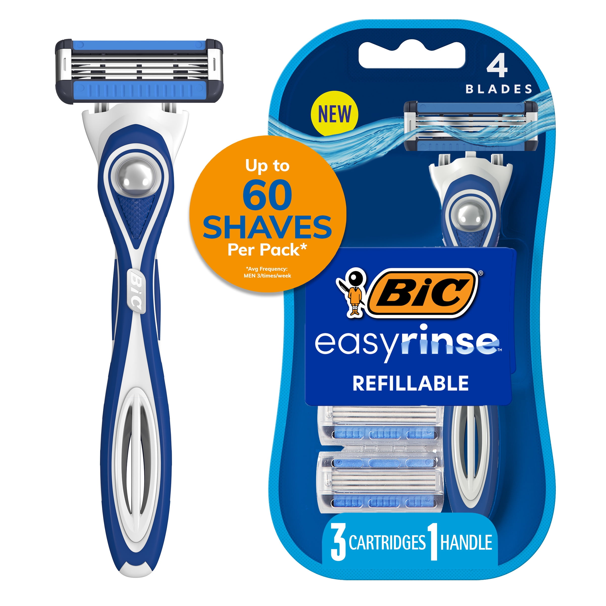 Anti-clogage BIC EasyRinse, rasoirs rechargeables Maroc | Ubuy