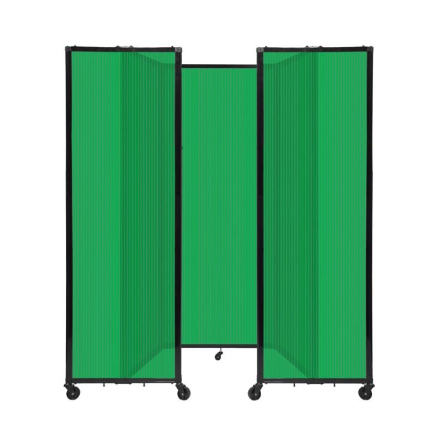 Versare Polycarbonate Room Divider 360 Portable Wall Partition ...