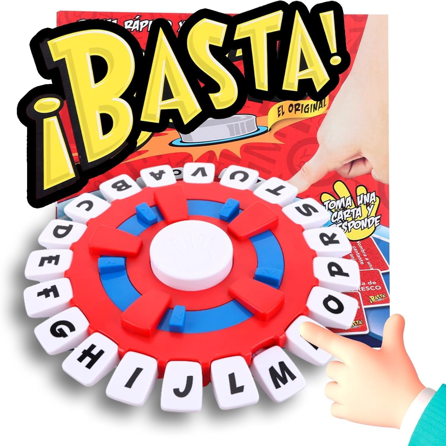 Basta Juego de Mesa, Juego Bastas en Español, Juego de Mesa Familiares ...