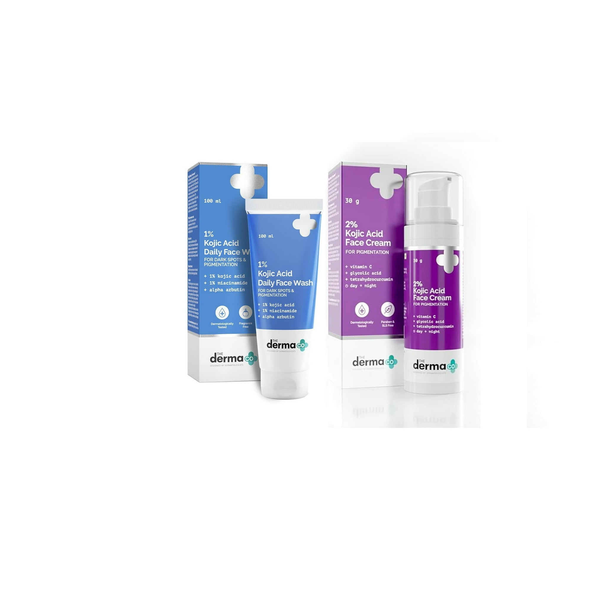 Click here for The Derma Co 1 Kojic Acid Face Wash  100ml & 2 Koj... prices