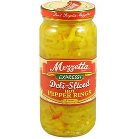 Vlasic Deli Style Banana Pepper Rings, Hot Peppers, 12 Oz - Walmart.com