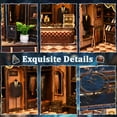 3D Wooden Puzzles DIY Book Nook Kit, Golden Ratio Line Premium Design ...