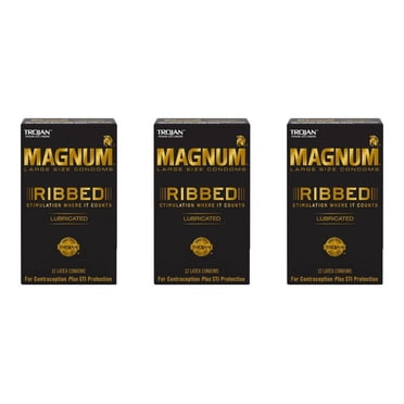 Trojan Magnum Raw Large Size Condoms - 10 Count - Walmart.com