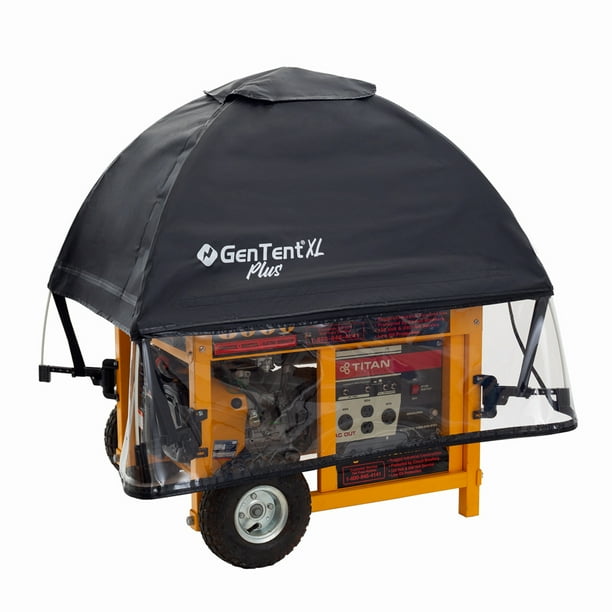 XL Generator Running Cover - Universal Kit (Plus, Black) - for Open ...