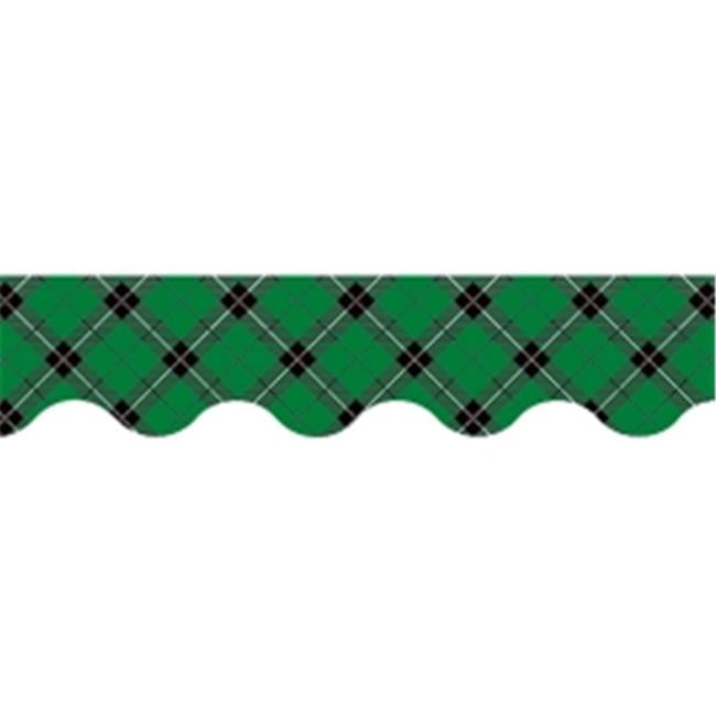 Green Checkered Border