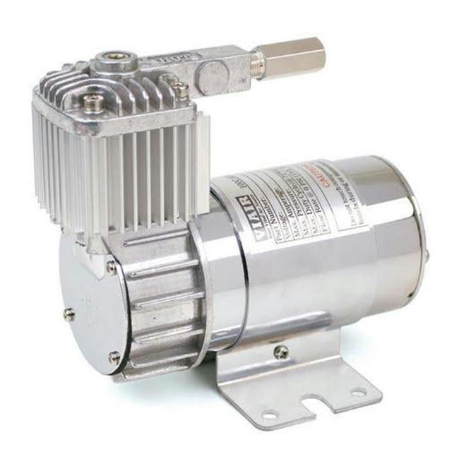 VIAIR 10019 Viair 100C Chrome Air Compressor Kit withOmega Bracket ...