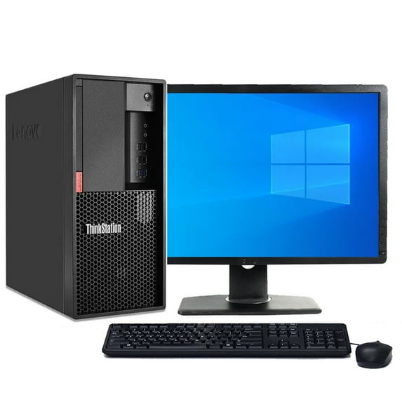 Restored Windows 11 Pro Computer Tower Lenovo P330 | Hexa-Core i7-8700 ...