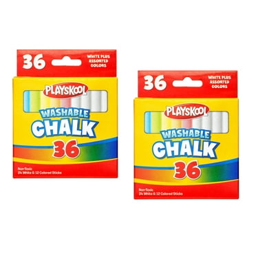 Crayola Drawing Colored Art Chalk Set, 24 Vibrant Colors, Non-Toxic ...