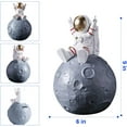 Niulife Piggy Bank for Kids, Astronaut Toys with Planet Coin Bank Resin ...