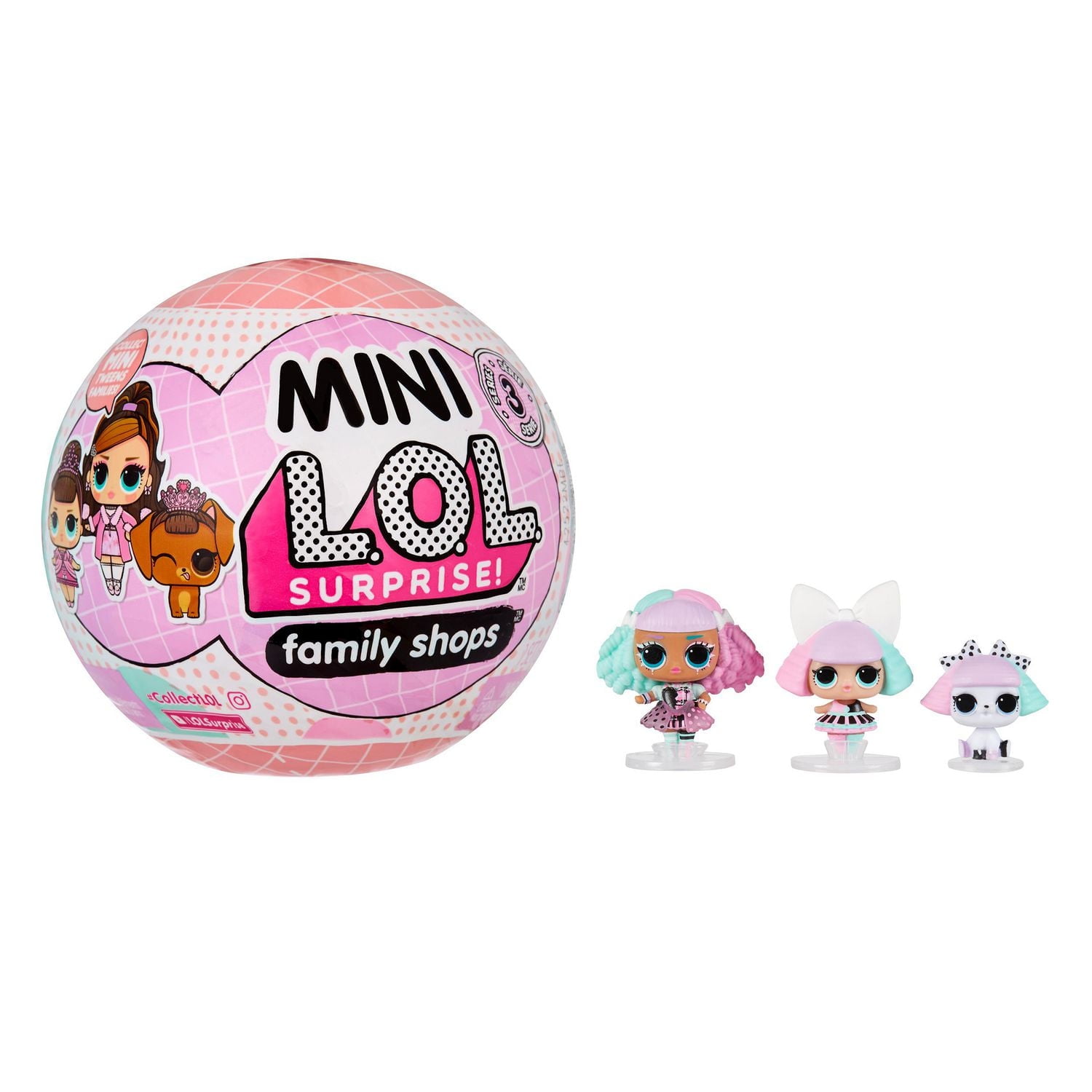 Click here for Mini L. O.L. Surprise! Family - With 3 Dolls prices
