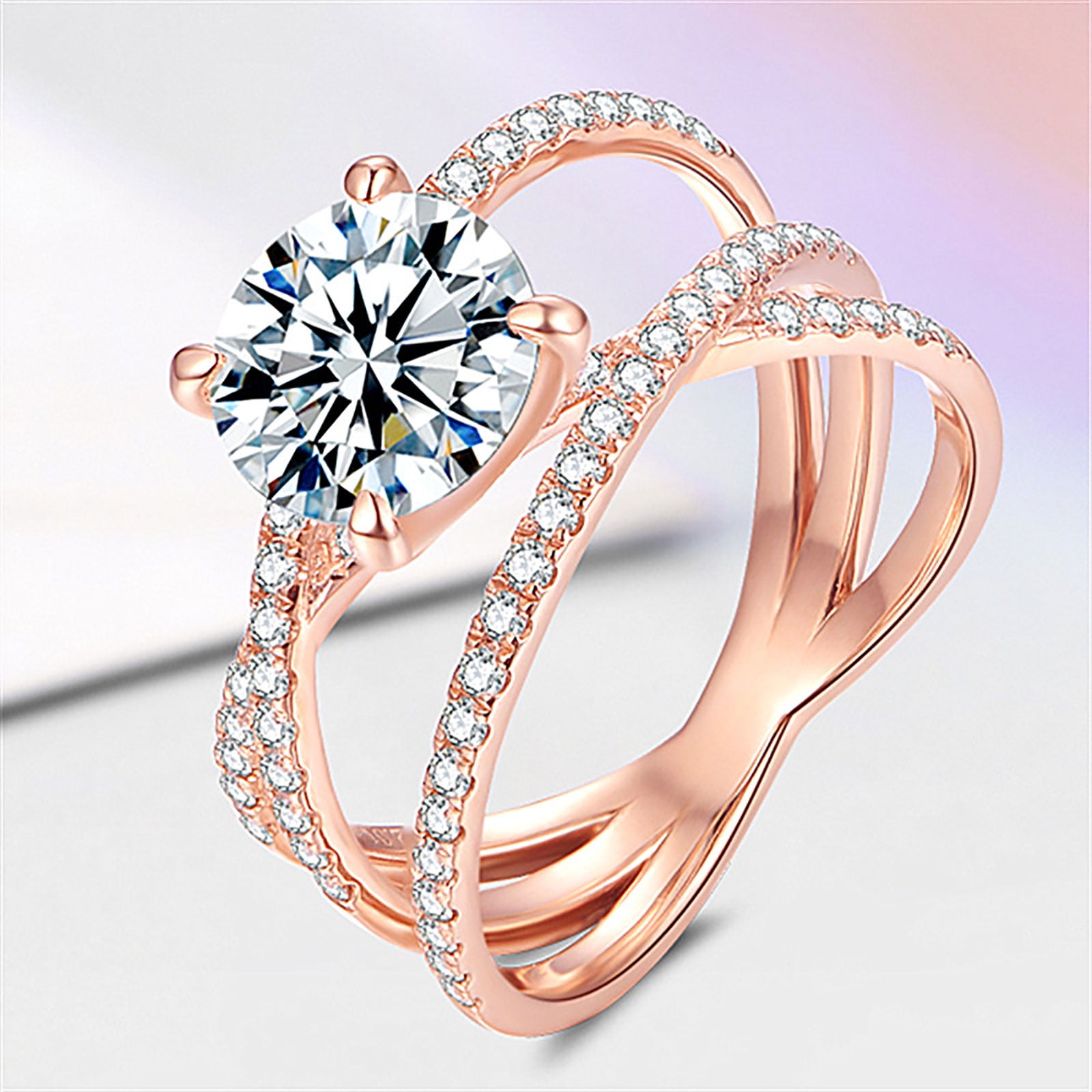 Anillos para mujer, regalos para mujer, lujosos y elegantes anillos ...