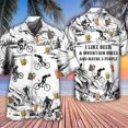 Beer I Like Beer And Moutain Bikes Hawaiian Shirt Men Women - Walmart.com