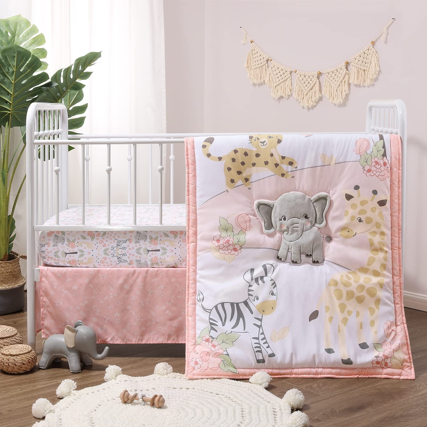 Click here for The Peanutshell 3 Piece Baby Crib Bedding Set For... prices