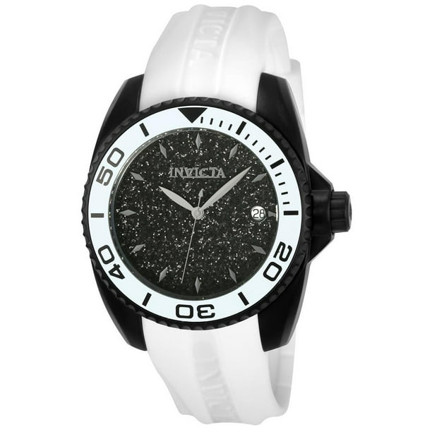 Invicta Women's Angel White Polyurethane Band Quartz Analog Watch 22705 ...