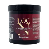 LOC N GEL Hair Care Twist Braids Wave Edge Gel, Extra Hold with Aloe ...