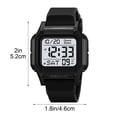 Student Electronic Watch, Waterproof Digital Watch with Alarm Stopwatch ...