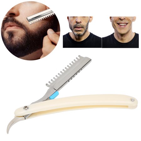 Mgaxyff Stainless Steel Manual Shaving Blade Holder Folding Shaving ...