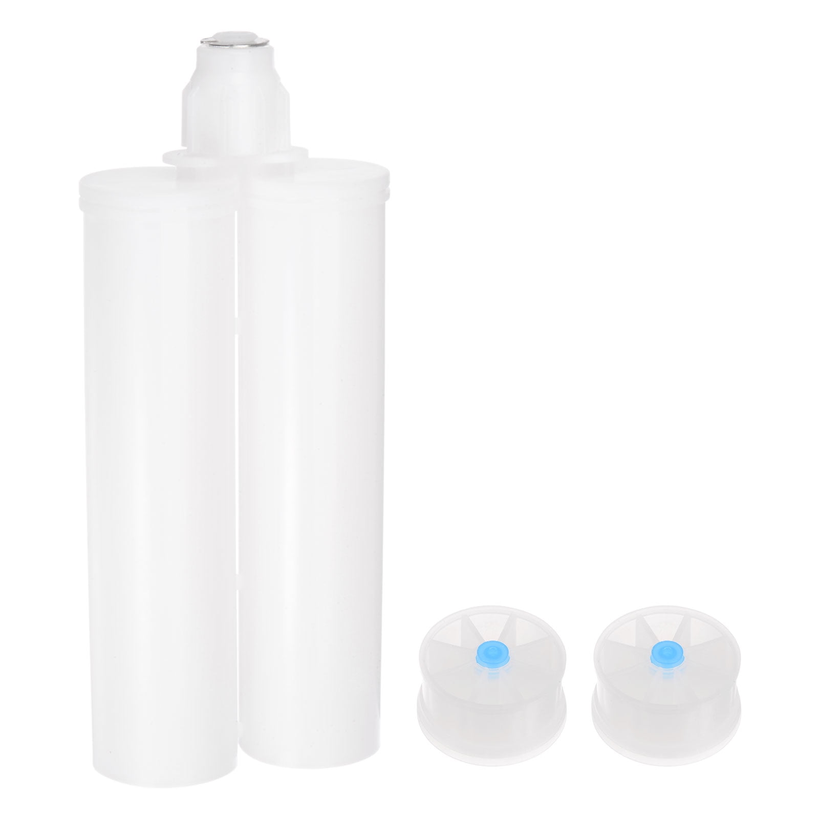 Uxcell Epoxy Gun Adhesive Cartridge, 220mm Plastic Dual Glue Cartridge ...