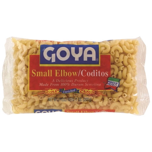 Goya Elbow Pasta 7oz - Walmart.com