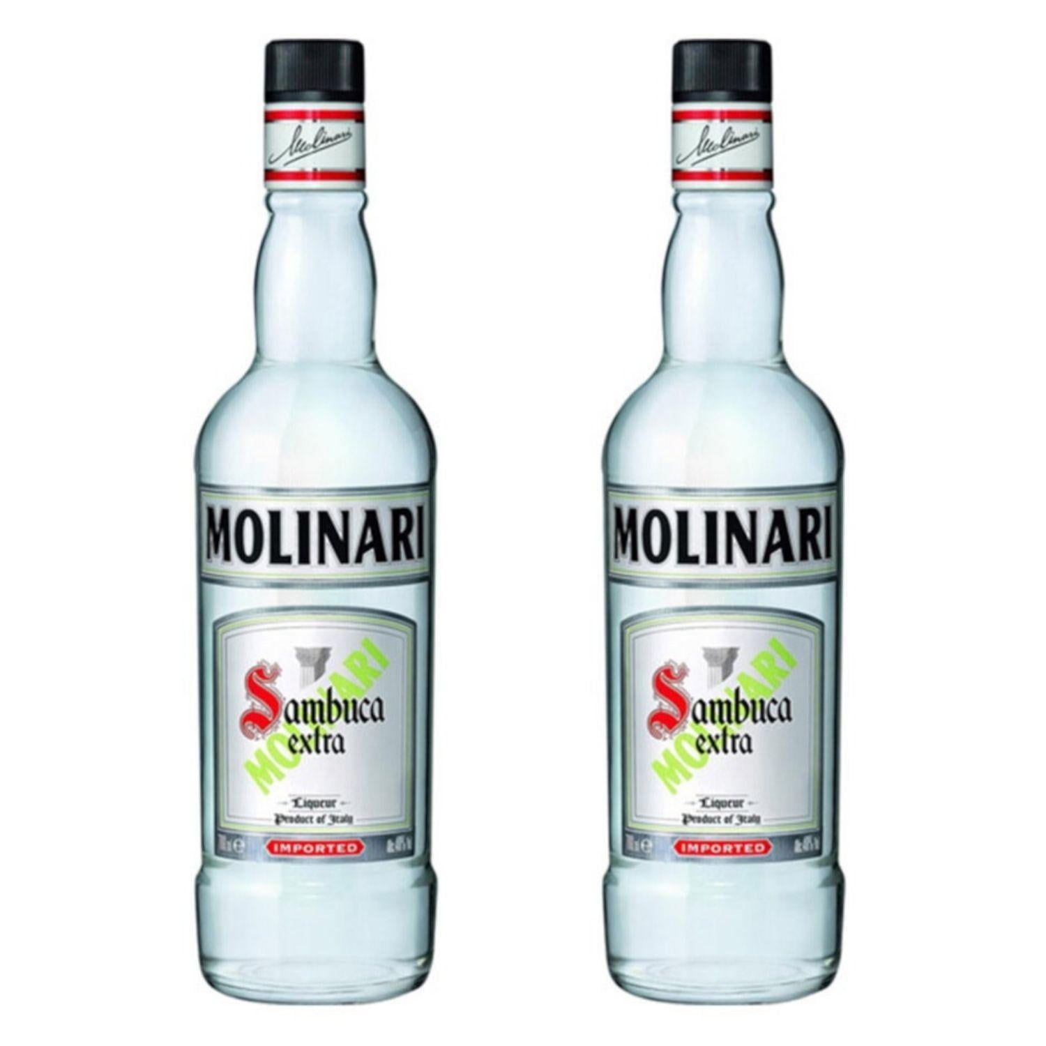 Pack de 2 Licor Molinari Sambuca Extra Dulce 700 ml Molinari Sambuca ...