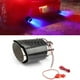 2.5'' 63mm Carbon Fiber Exhaust Tip with Blue LED Light Stainless Steel ...