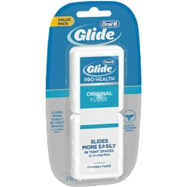 Glide Floss Pro-Health Original Value Twin Pack 109.40 Yards (Pack of 2 ...
