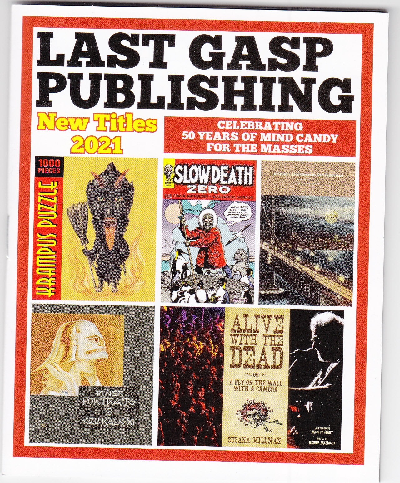 Last Gasp Publishing Catalog #2021 VF ; Last Gasp Comic Book - Walmart.com