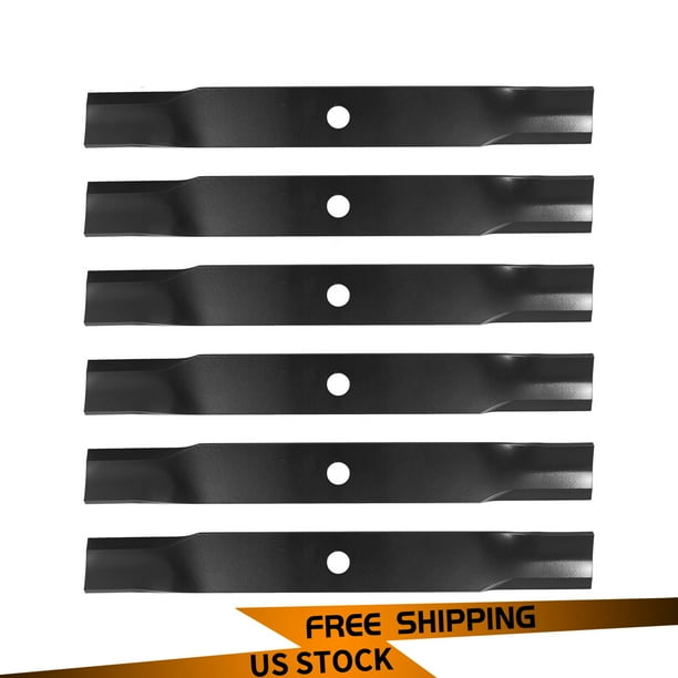 Kojem 6 Pieces 60" Cut Mower Blades High Lift for John Deere M128485 ...