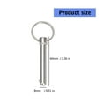 Pack Of 10 BallHead Locking Pin 8x60mm Carbon Steel Quick Releases for ...