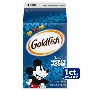 Goldfish Special Edition Disney Mickey Mouse Cheddar Crackers, 12ct ...