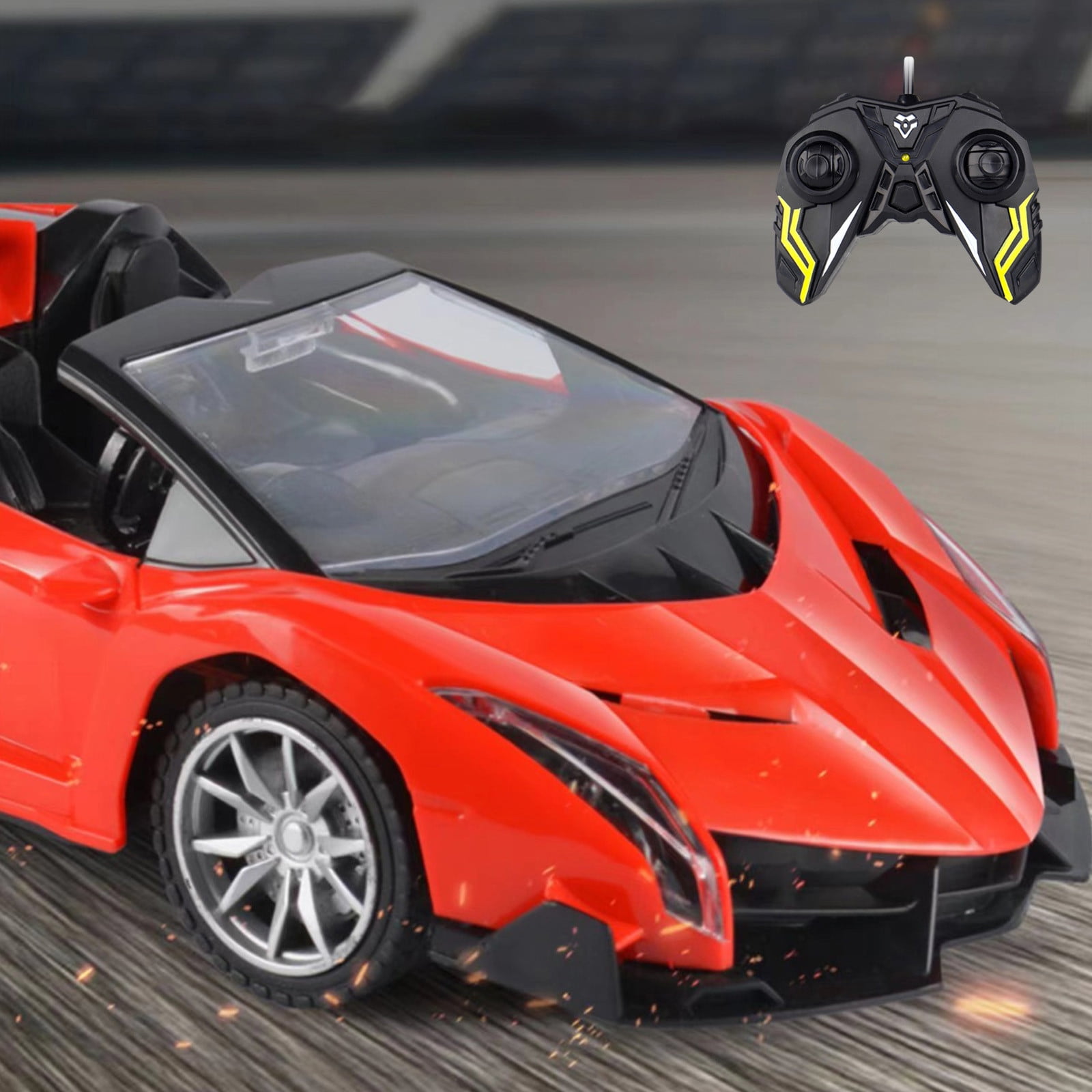 Toys Under 5 Remote Control Car For Boys Rechargeable 1 18 RC Cars Toys Simulation Luxury Sport Racing Car Model With Headlight Present Christmas