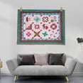 2 Sets Wood Tapestry Hangers Wall Quilt Hangers Wall Clips for Hanging ...