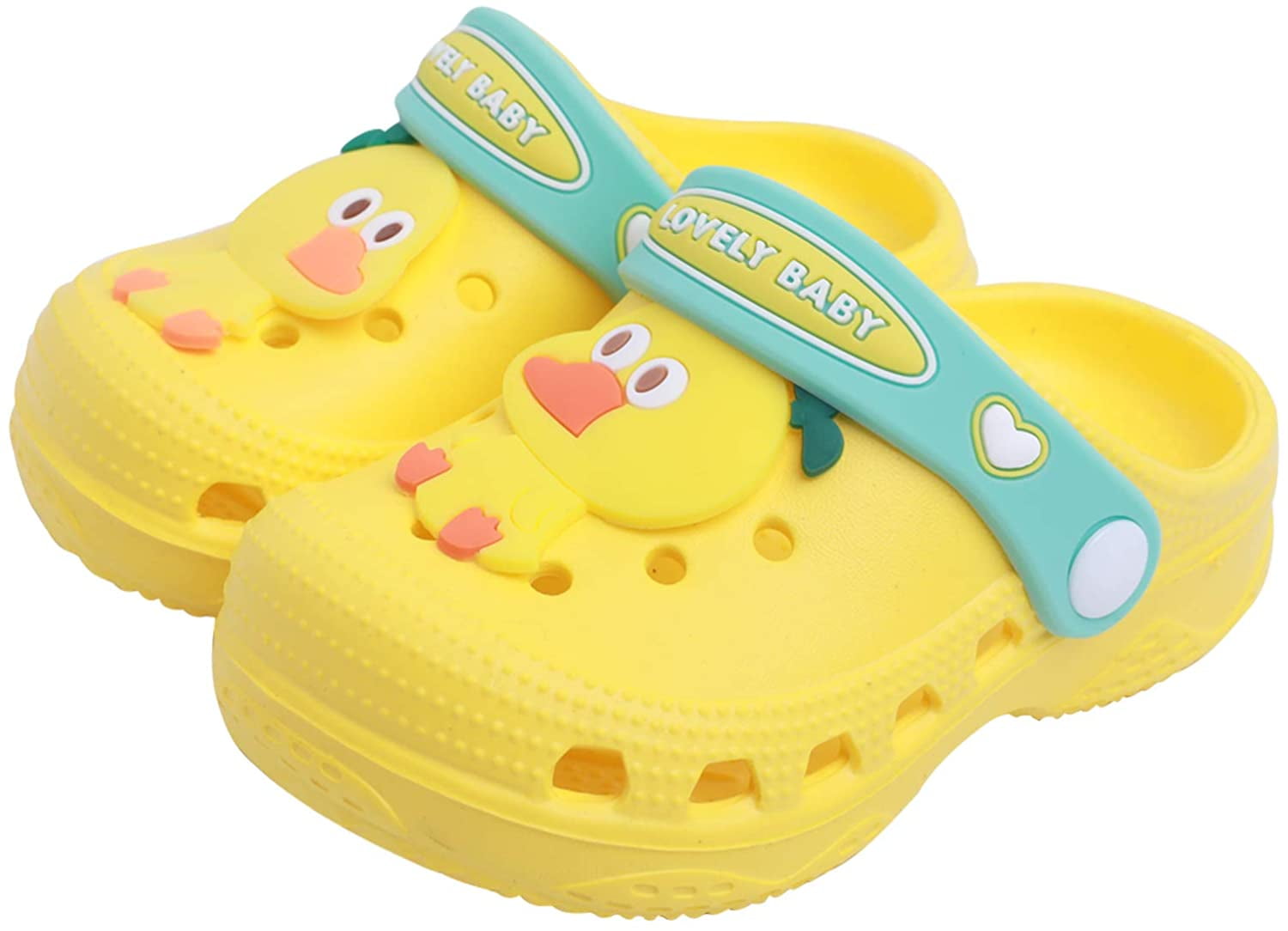 Toddler Boys Girls Clogs Kid's Cute Lightweight Garden Shoes Cartoon Unicorn Dinosaur Slides ...