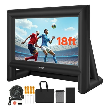 Walmart Free Standing Inflatable Outdoor Portable Movie Screen for ...