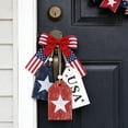 3Pcs USA 250th Anniversary Merchandise Wooden Tags Red White Blue ...