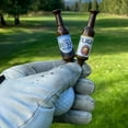 "D 6 Pack Golf Tees, Beer Bottle Design, Durable Recyclable Plastic ...