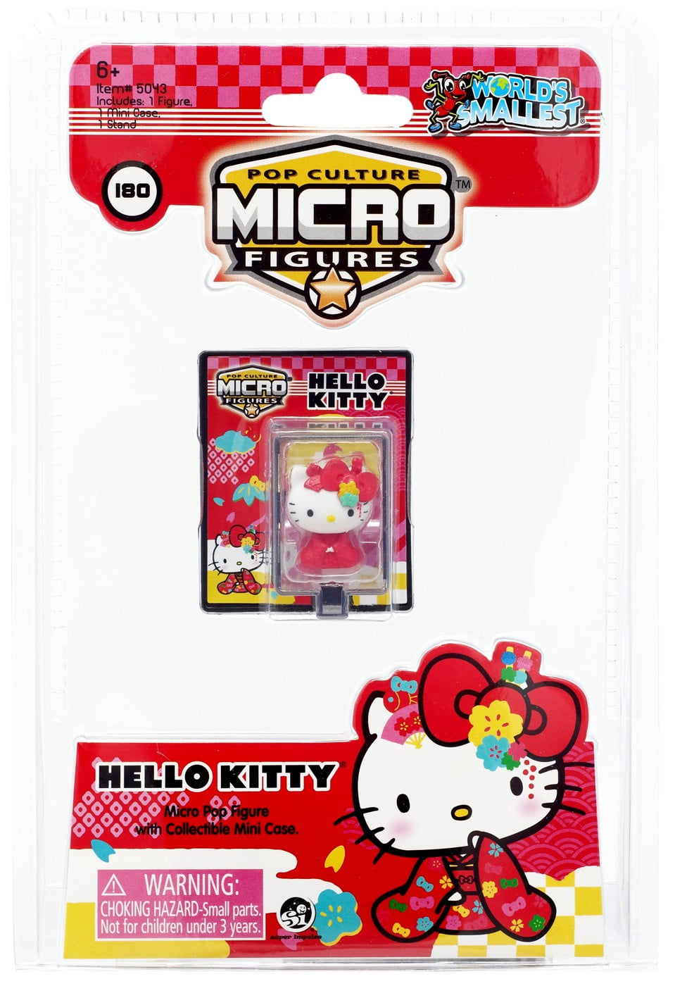 Buy World's Smallest Pop Culture Micro Figures Hello Kitty Micro Figure ...