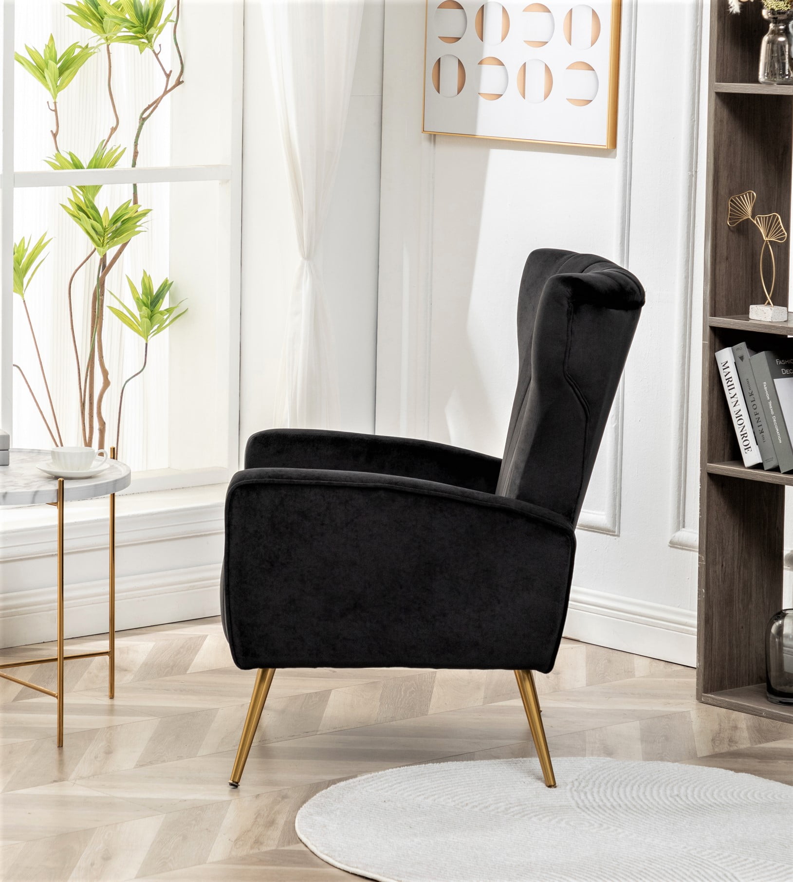 Amart velvet chair store