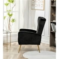 US Pride Furniture Kaleigh 27.56"W Velvet Sofa Chair for Living Room ...