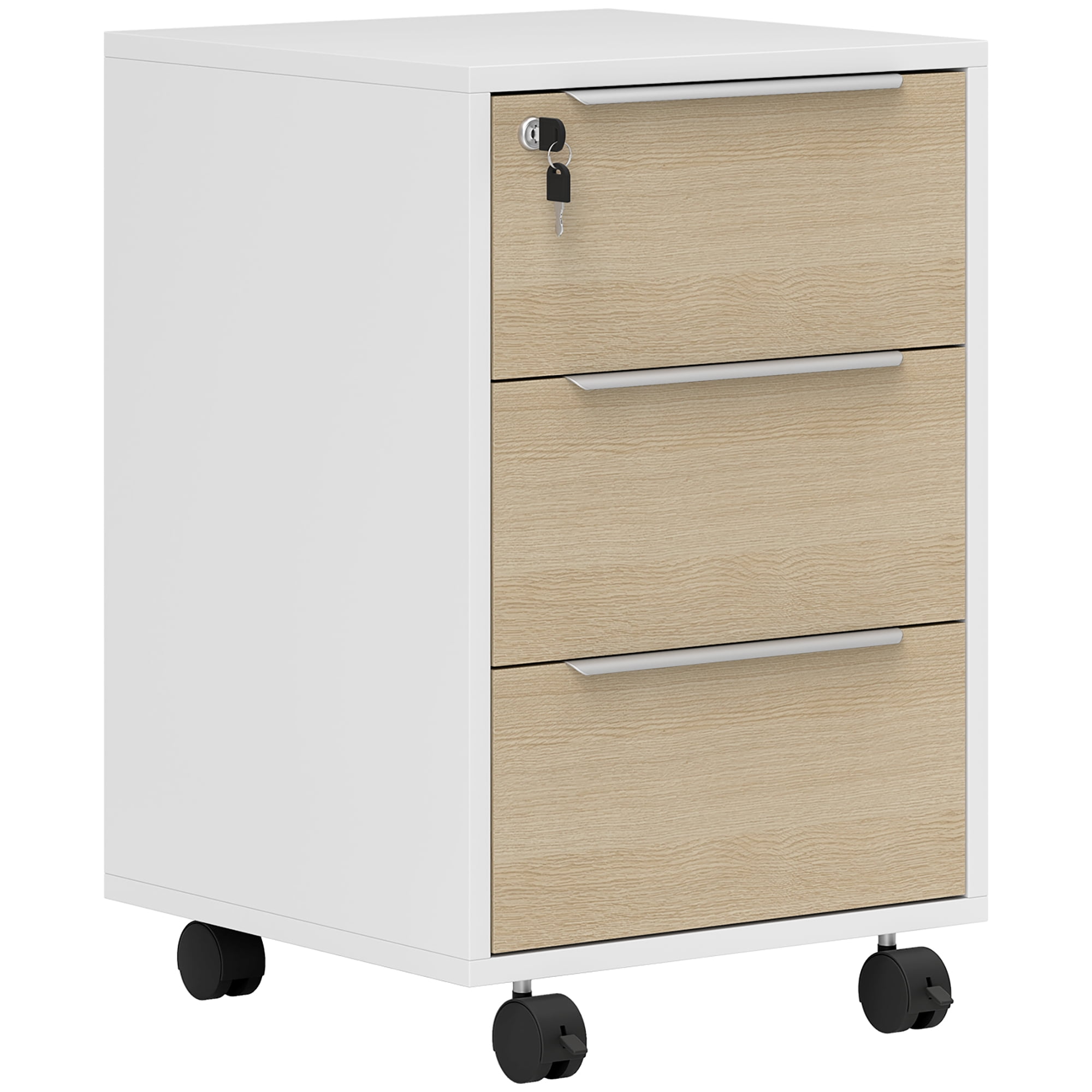Click here for Homcom Vertical Filing Cabinet With Lock  3 Drawer... prices